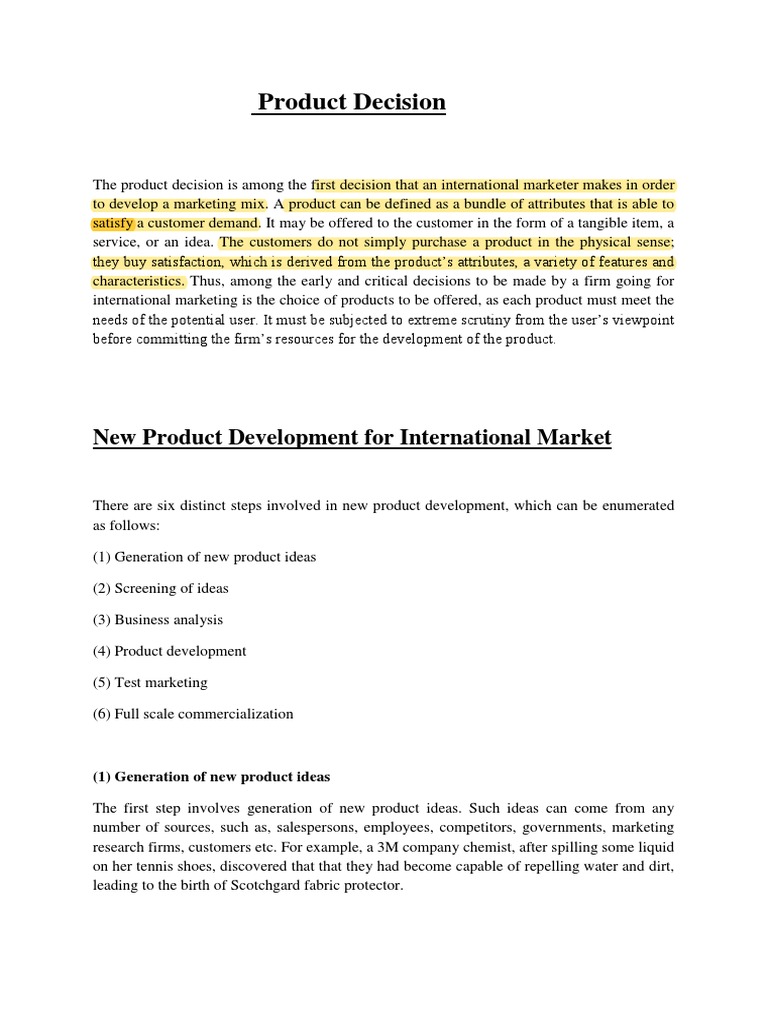 New Product Development | PDF | Customer | Marketing