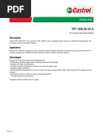 Castrol CRB Multi 15W-40 Oil Data Sheet | PDF | Motor Oil