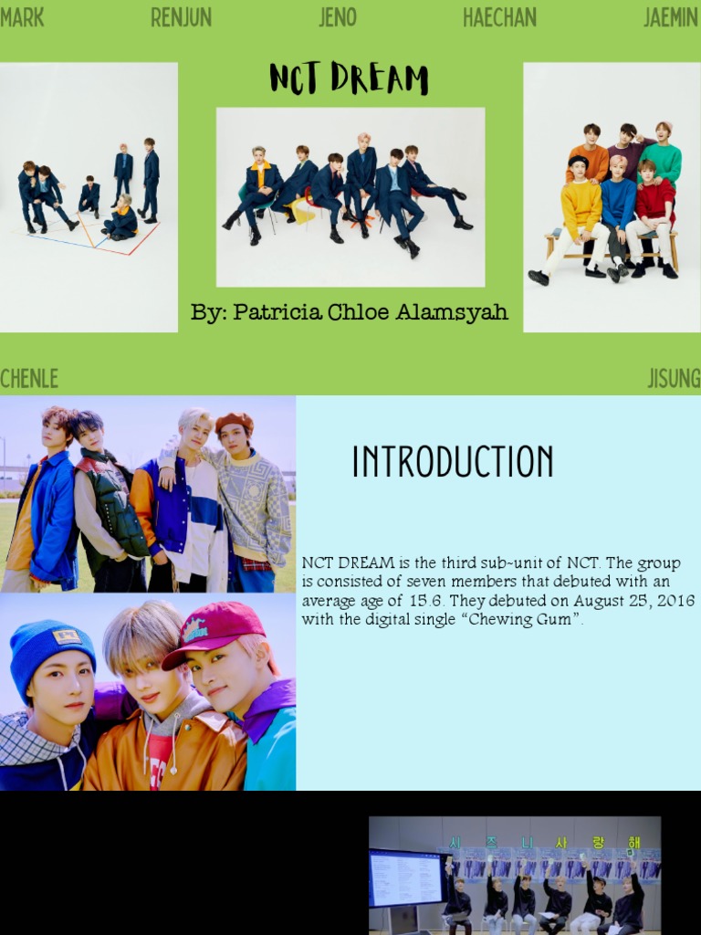 NCT DREAM (December - January) | PDF | Artists | Entertainment (General)