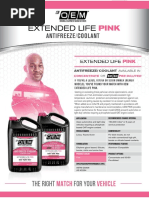 Shell Coolant Longlife Plus Rtu TDS | PDF | Chemistry | Safety