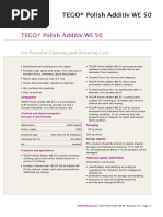 Tego Sorb B80 TDS | PDF | Odor | Perfume