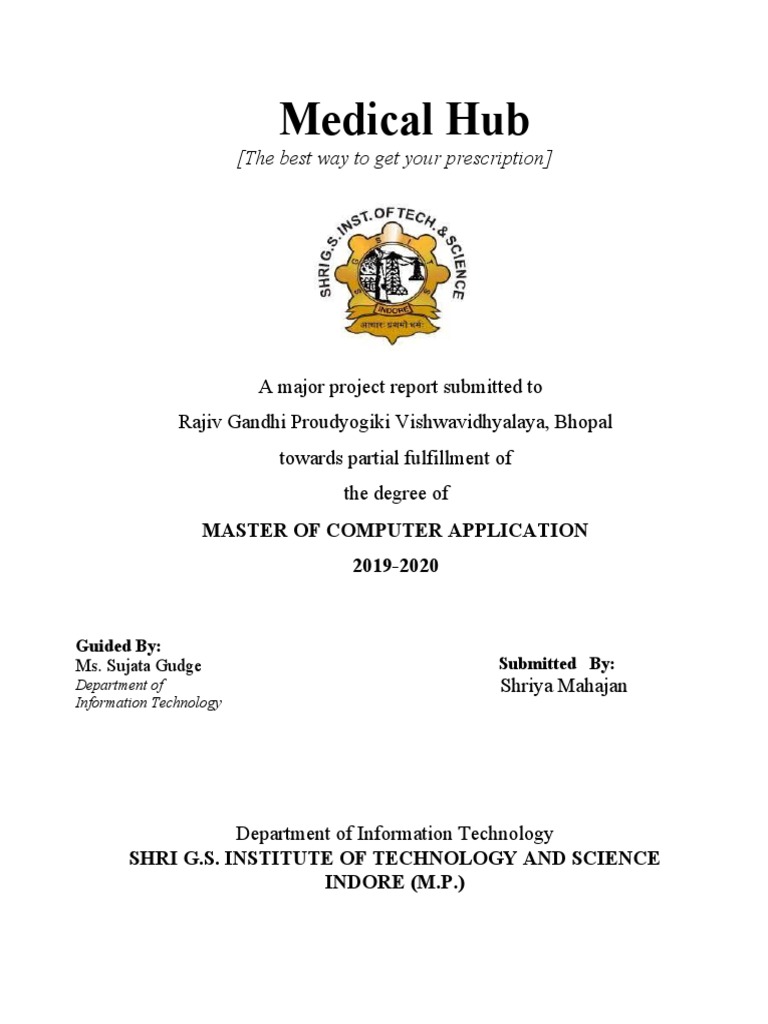 Medical Hub Report | PDF | Software Testing | Use Case