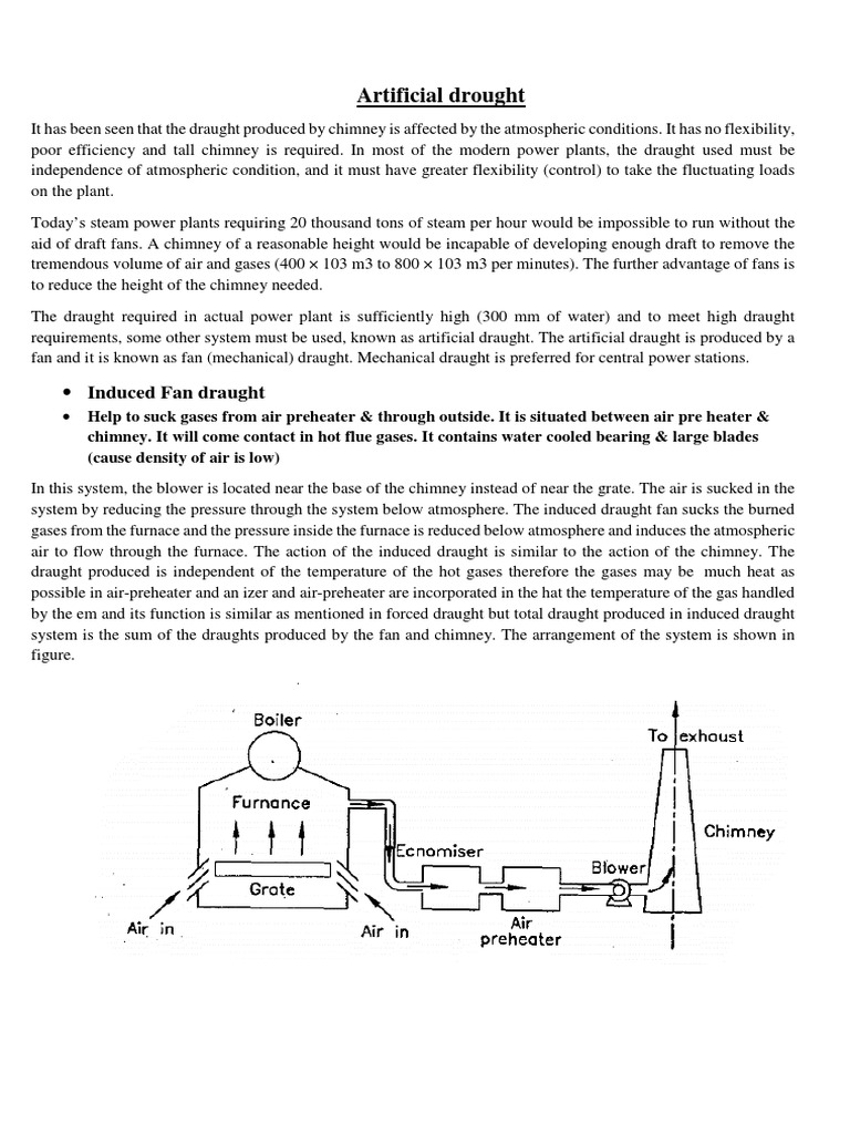 Natural Draught and Chimney - 3 | PDF