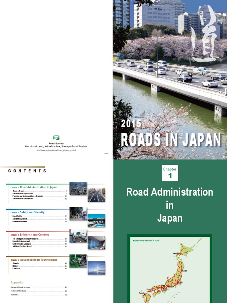 Roads in Japan: Road Bureau Ministry of Land, Infrastructure, Transport ...
