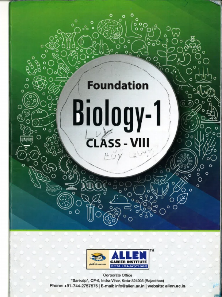 Class 8 - Biology - 1 Study Material | PDF