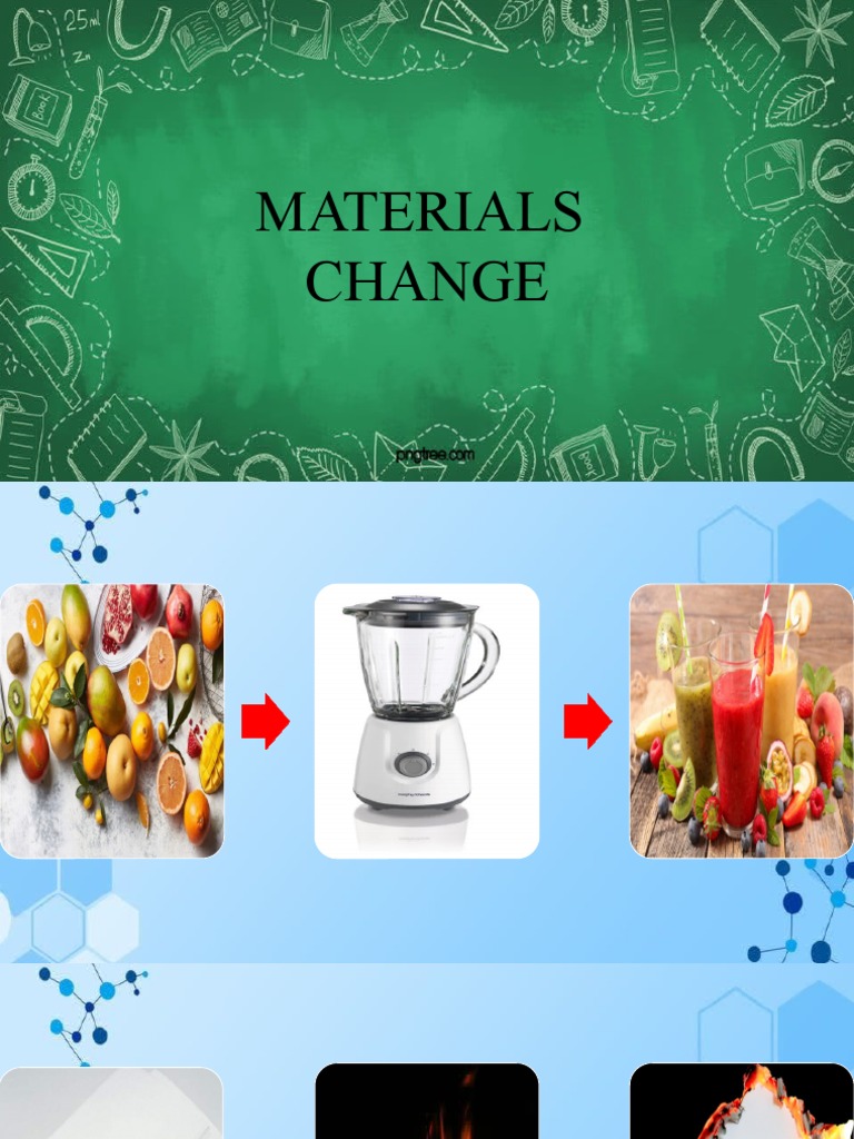 Changes in Matter PPT-G5 | PDF