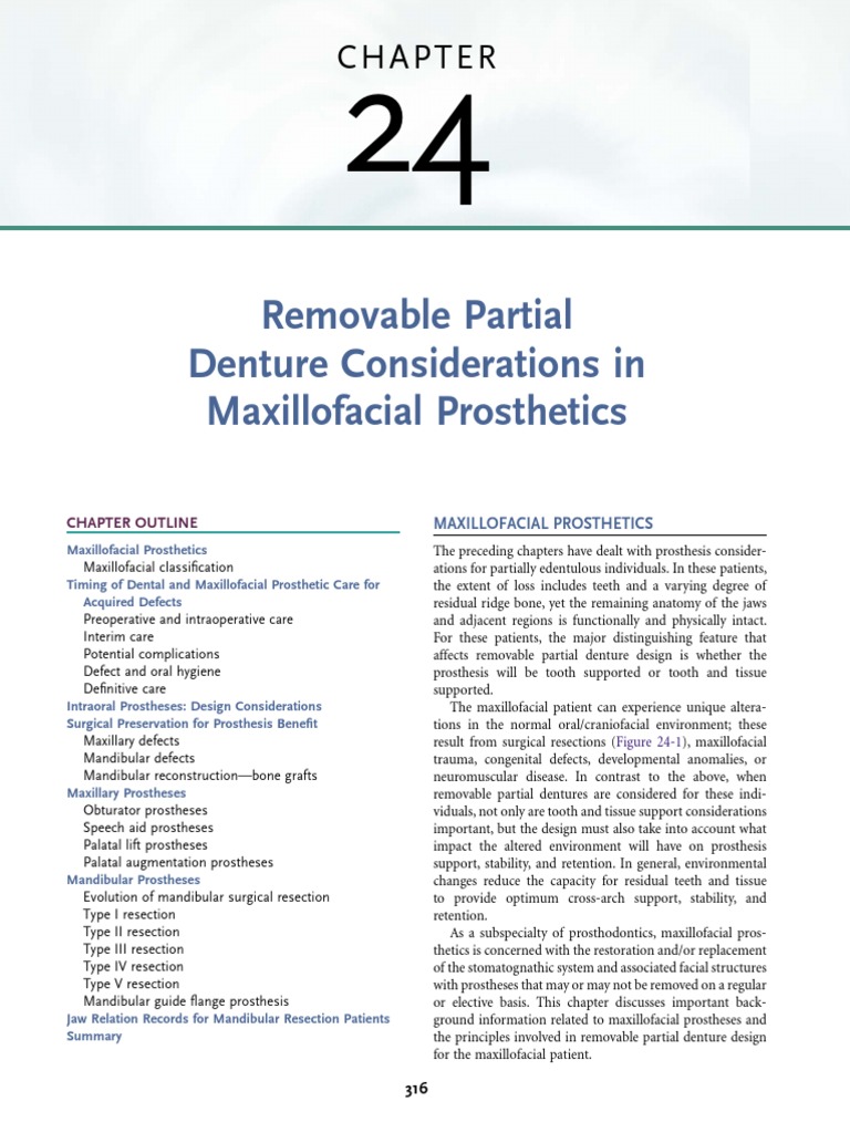 RPD and MFP | Download Free PDF | Prosthesis | Prosthodontics