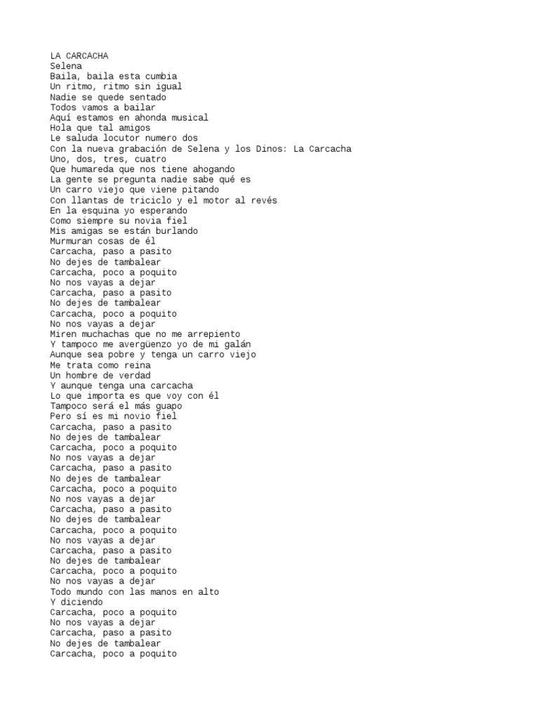 La Carcacha | PDF