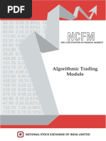 Algorithmic Trading Course Outline | PDF | Algorithmic Trading | Financial Markets