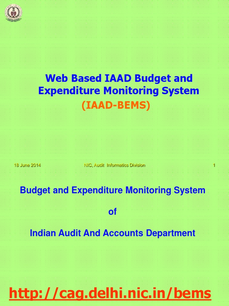 IAAD-BEMS: Budget Monitoring System | PDF | Implementation | Budget