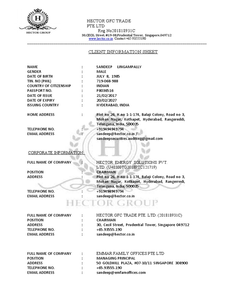 Cis-Dr. Sandeep Lingampally Hector Group.072019 | PDF | Banking | Banks