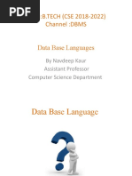 Dbms Cheat Sheet | PDF | Relational Database | Databases