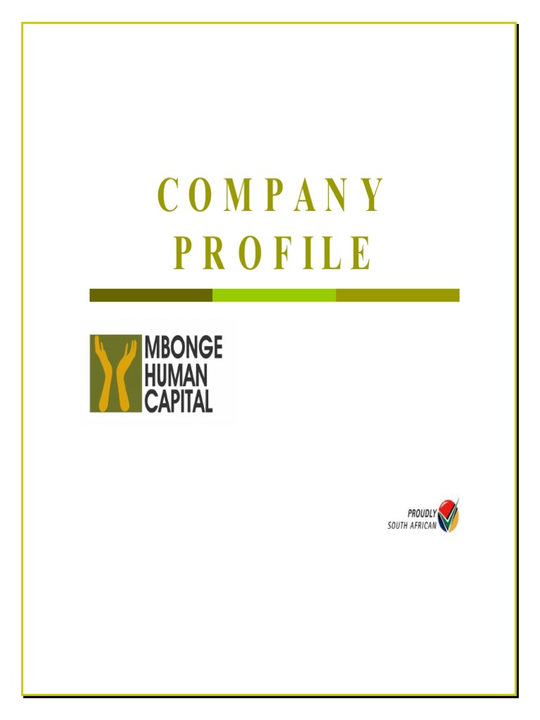 MHC Company Profile | PDF | Recruitment | Consultant