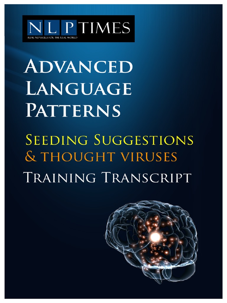 Michael Breen - Adv NLP Skills - Advanced Language Patterns Transcript PDF | PDF | Word ...