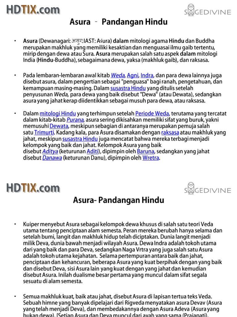 Alam Asura PDF | PDF