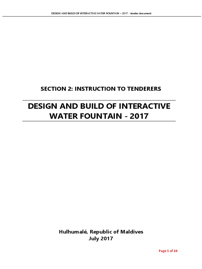 Design and Build of Interactive Water Fountain - 2017: Section 2 ...