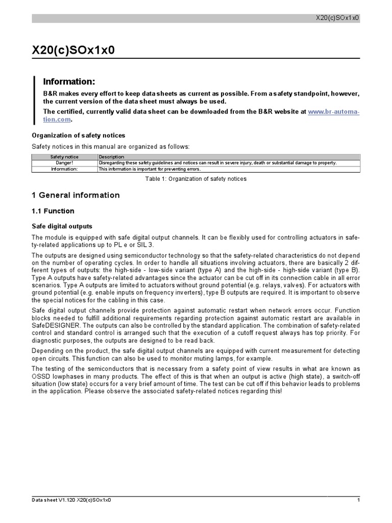 X20 (C) Sox1X0: Information | PDF | Booting | Input/Output