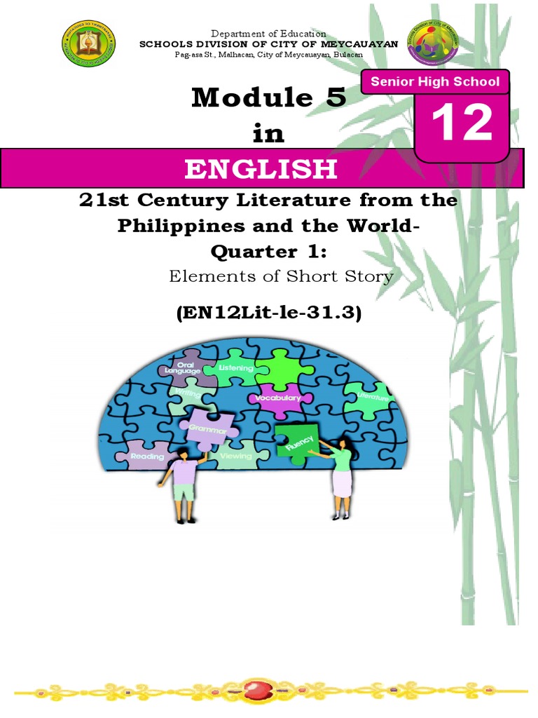 Module 5 - 21st Century Lit. | PDF | Plot (Narrative) | Narration