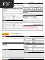 DHL Shipment Receipt Details | PDF | Fee | Trade