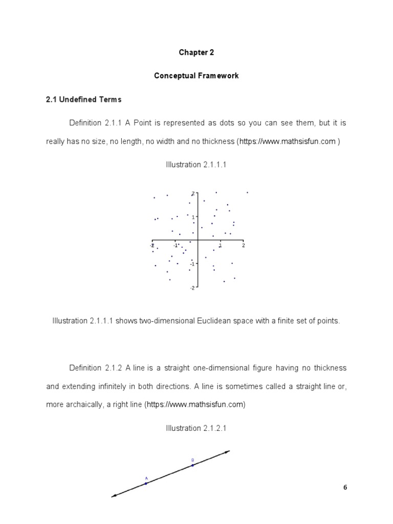 Chapter 2 Conceptual Framework | PDF | Triangle | Angle