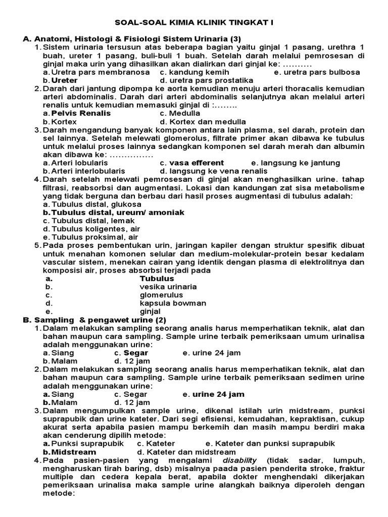 Kumpulan Soal SKB | PDF