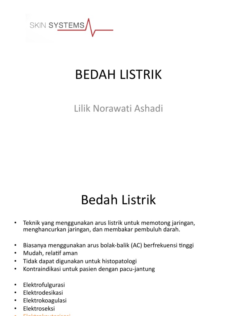 Teknik Bedah Listrik dan Aplikasinya | PDF