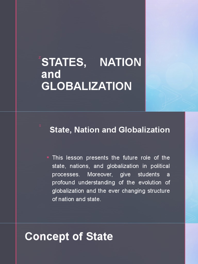 STATES, NATION and GLOBALIZATION | PDF | Territorial Waters | Exclusive ...