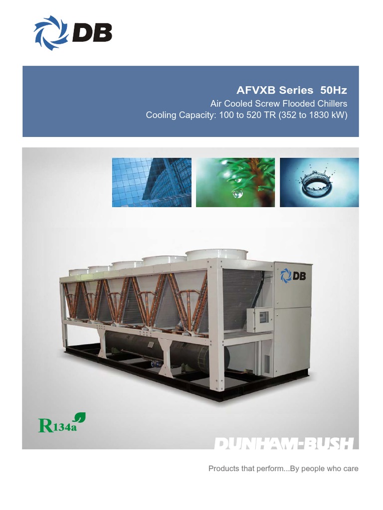 Dunham-Bush Air Cooled Chillers Overview | PDF | Pump | Engineering ...