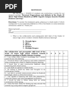 Survey Questionnaire | PDF | Internet | Internet Access