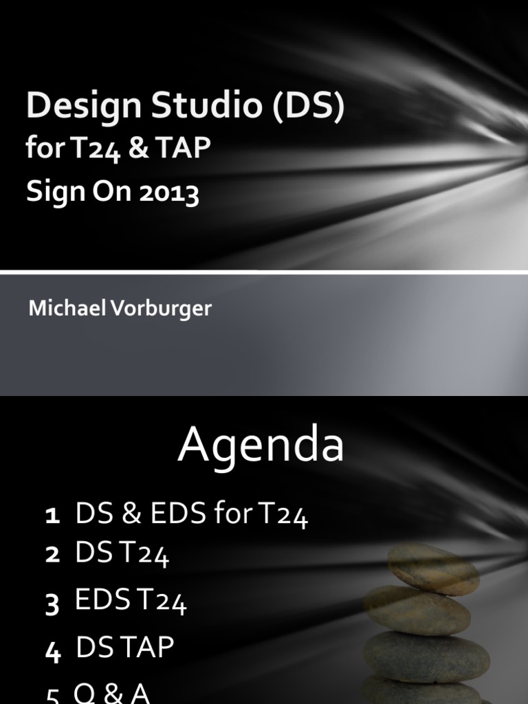 Design Studio Overview for T24 & TAP | PDF