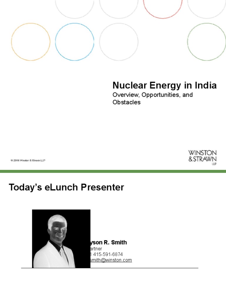 Nuclear Energy in India: Overview, Opportunities, and Obstacles | PDF ...