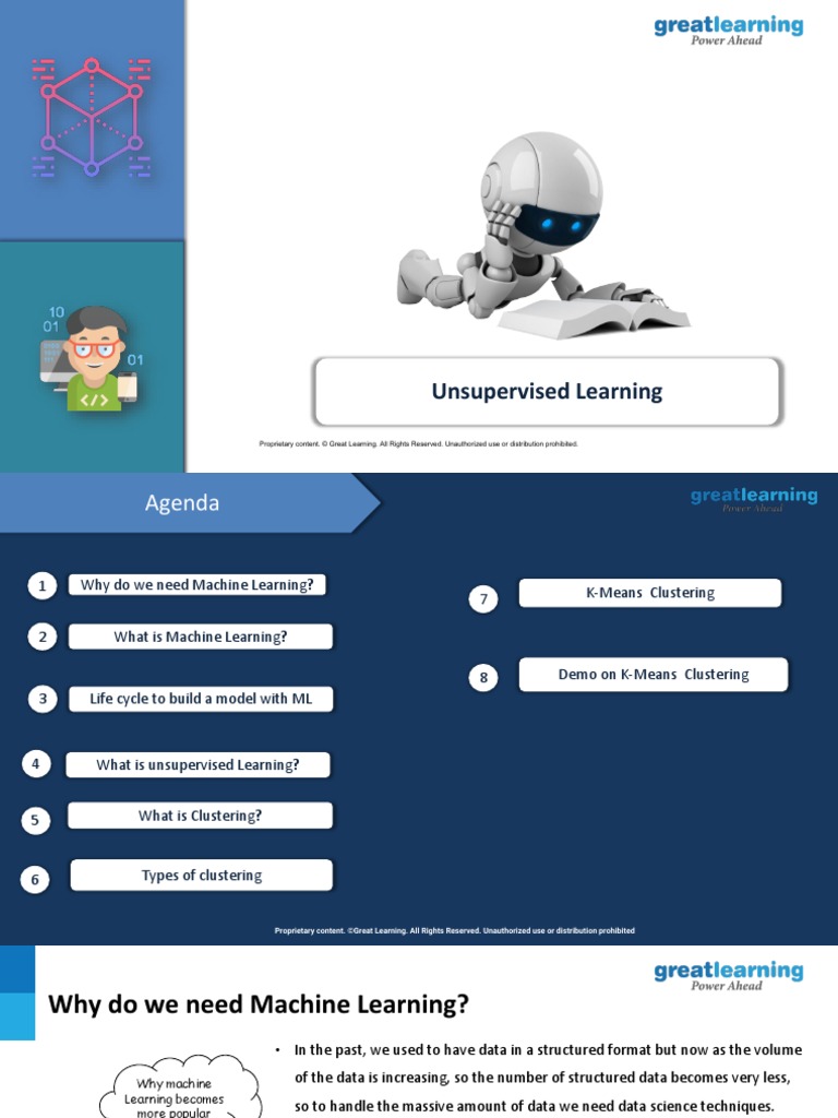 UnSupervised Learning | PDF | Machine Learning | Cluster Analysis