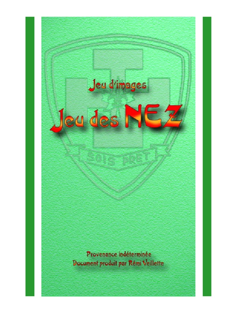 Jeu des Nez : Mots et Énigmes | PDF