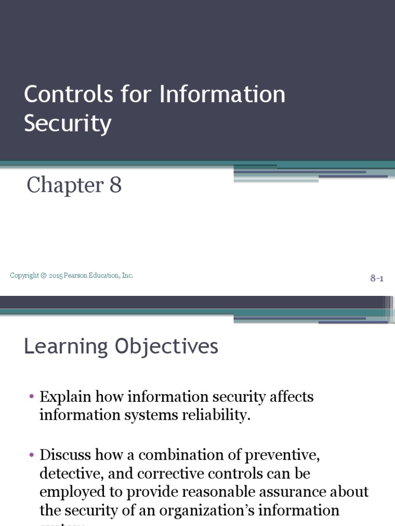 Controls For Information Security | PDF | Access Control | Information Security