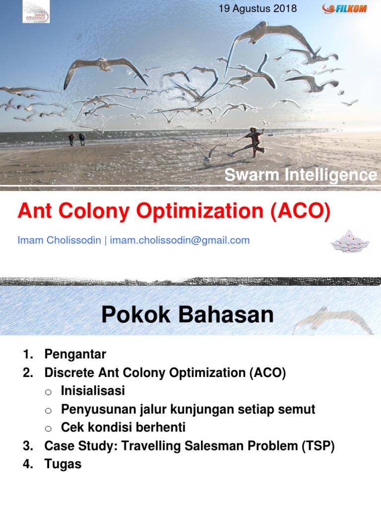 Algoritma Ant Colony Optimization (ACO) - Swarm in - ABC - v3.06 | PDF