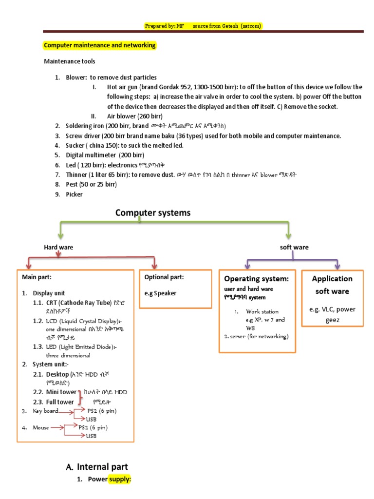 Final Computer Maintenance 1 PDF | PDF | Passivity (Engineering ...
