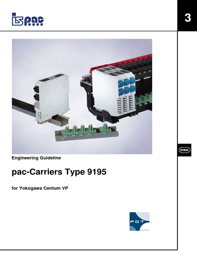 Pac-Carriers Type 9195: Engineering Guideline | PDF | Electrical ...