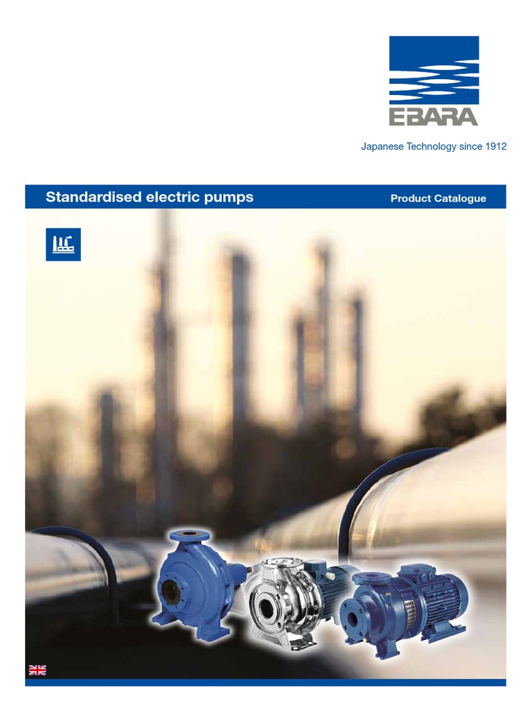 Standardised Electric Pumps: Product Catalogue | PDF | Pump | Bearing ...