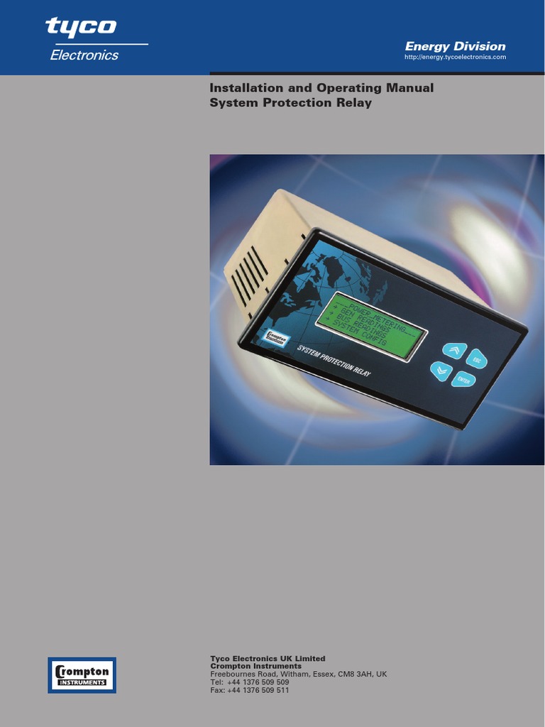 Manual Book Relay Protection | PDF | Relay | Electromagnetic Interference