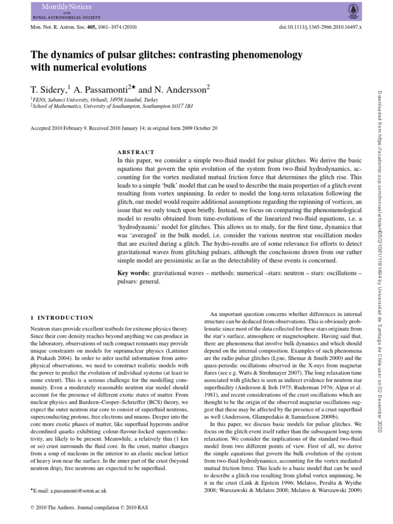 Mnras0405 1061 PDF | PDF | Vortices | Rotation Around A Fixed Axis