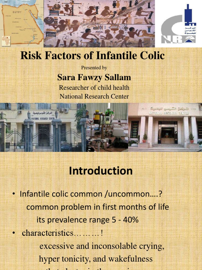 Risk Factors of Infantile Colic: Sara Fawzy Sallam | PDF | Postpartum ...