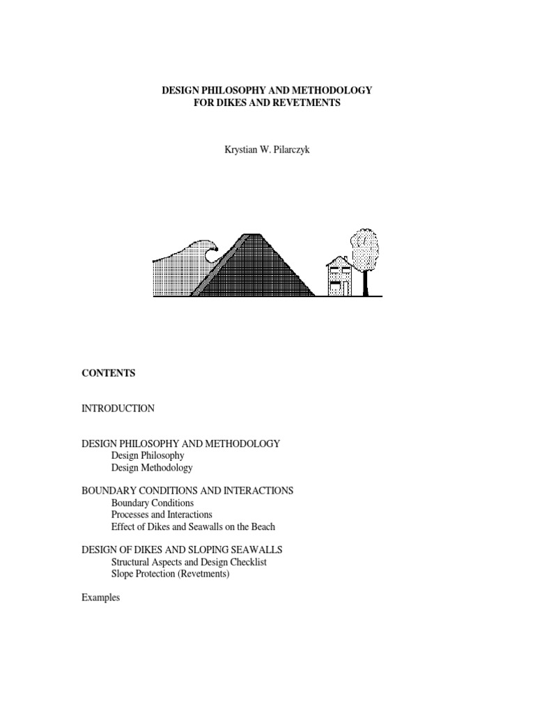 Dike and Revetment Design Methods | PDF | Geotechnical Engineering | Levee