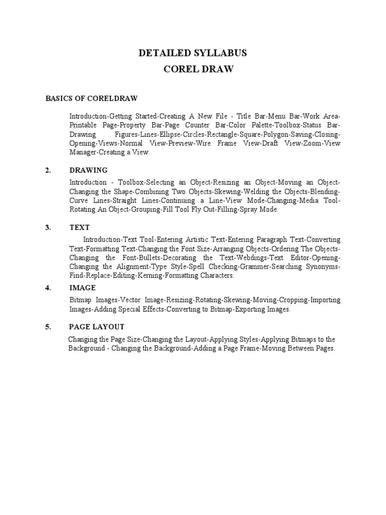 An Introduction to CorelDRAW: Covering Basics of Drawing, Text, Images ...