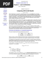 ASCE 7-05 - The Loads Combinations PDF | PDF | Structural Load | Yield ...
