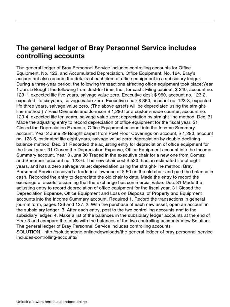 Solutiondone 2-339 | PDF | Depreciation | Financial Economics