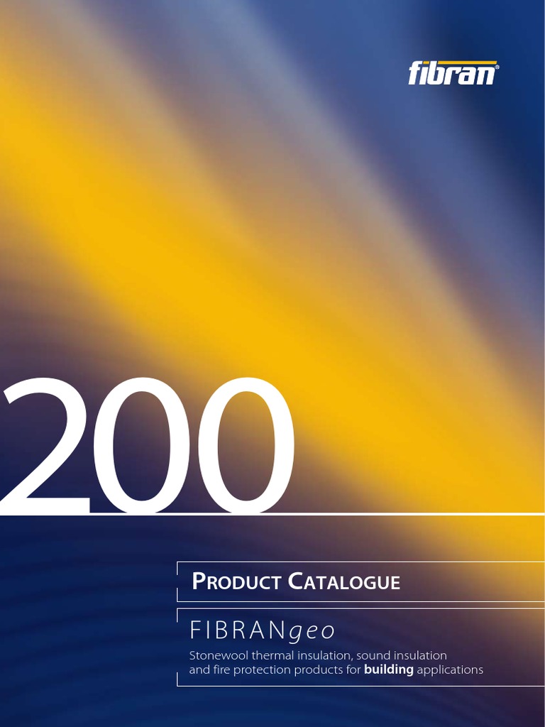 Fibran GEO - Katalog PDF | PDF | Roof | Thermal Insulation