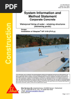 Sikashield w159 Ed15mm | PDF | Adhesive | Polyethylene