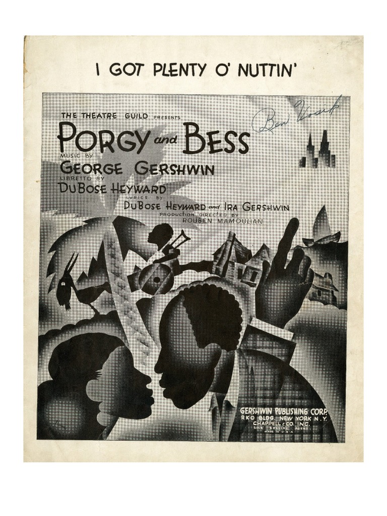 I Got Plenty o Nuttin | PDF