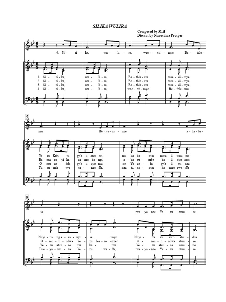 Mto 189 Sirika Wulira Discant | PDF