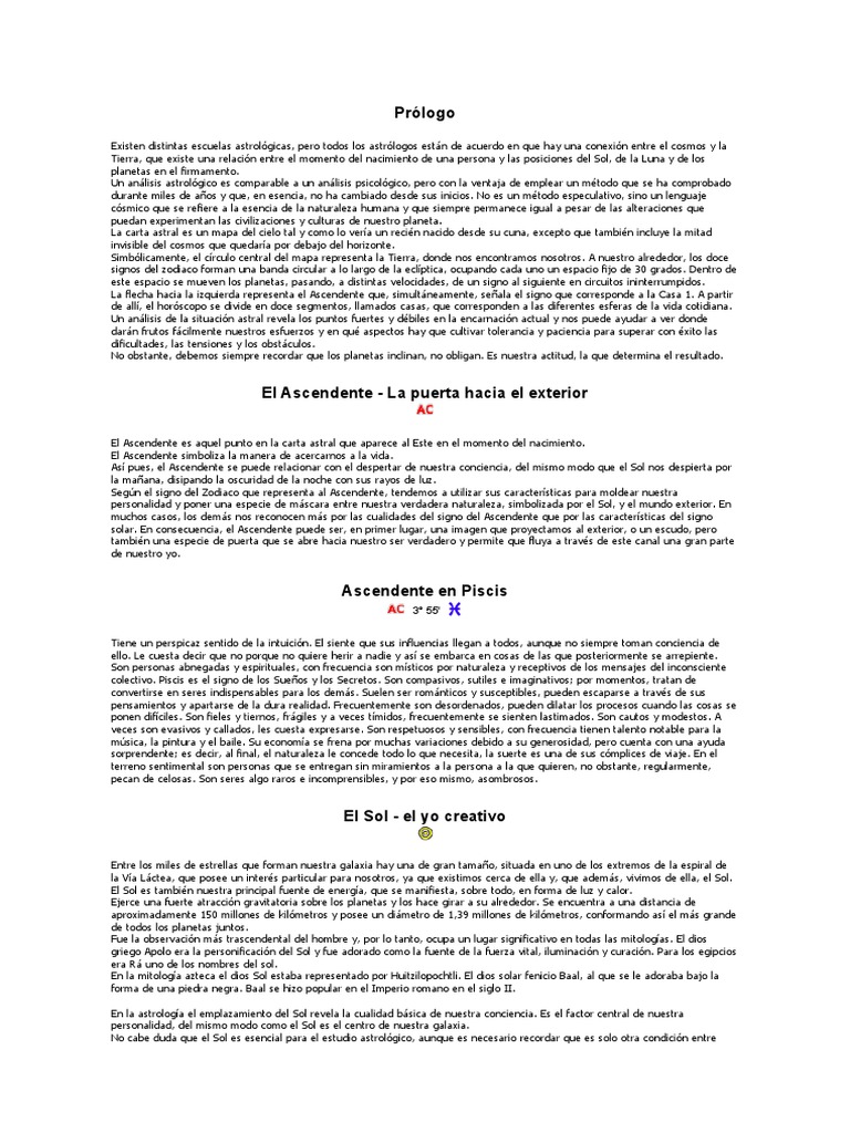 Carta Ast | PDF | Venus | Luna